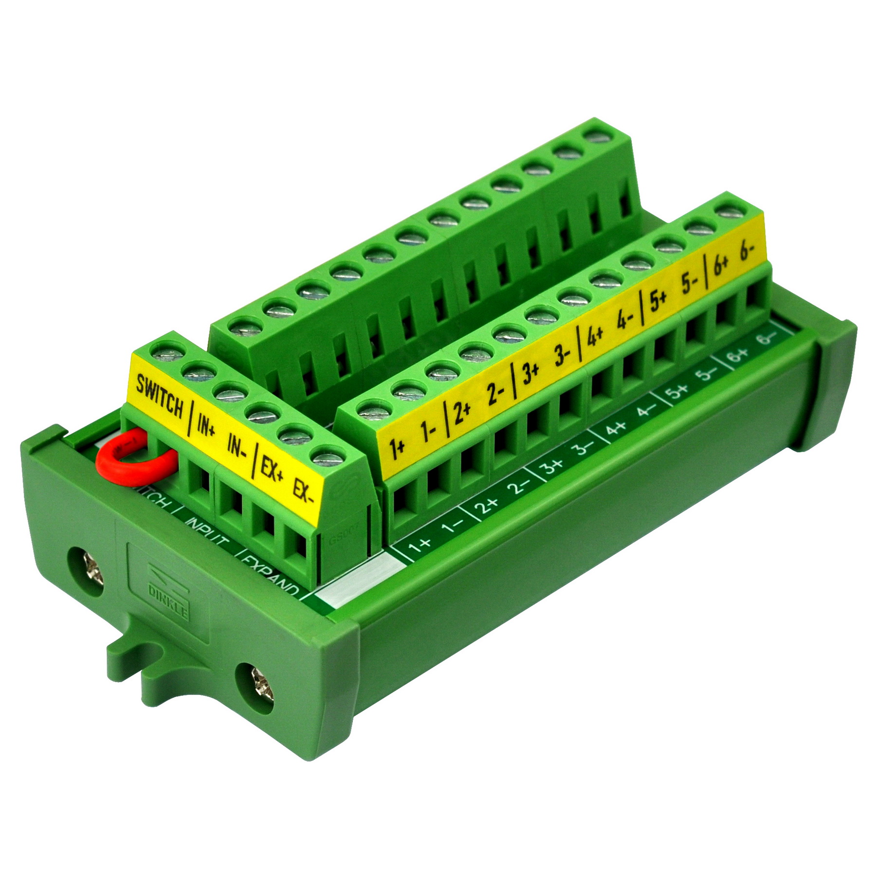 Screw Mount 16Amp 12 Position Terminal Block Distribution Module, with ...